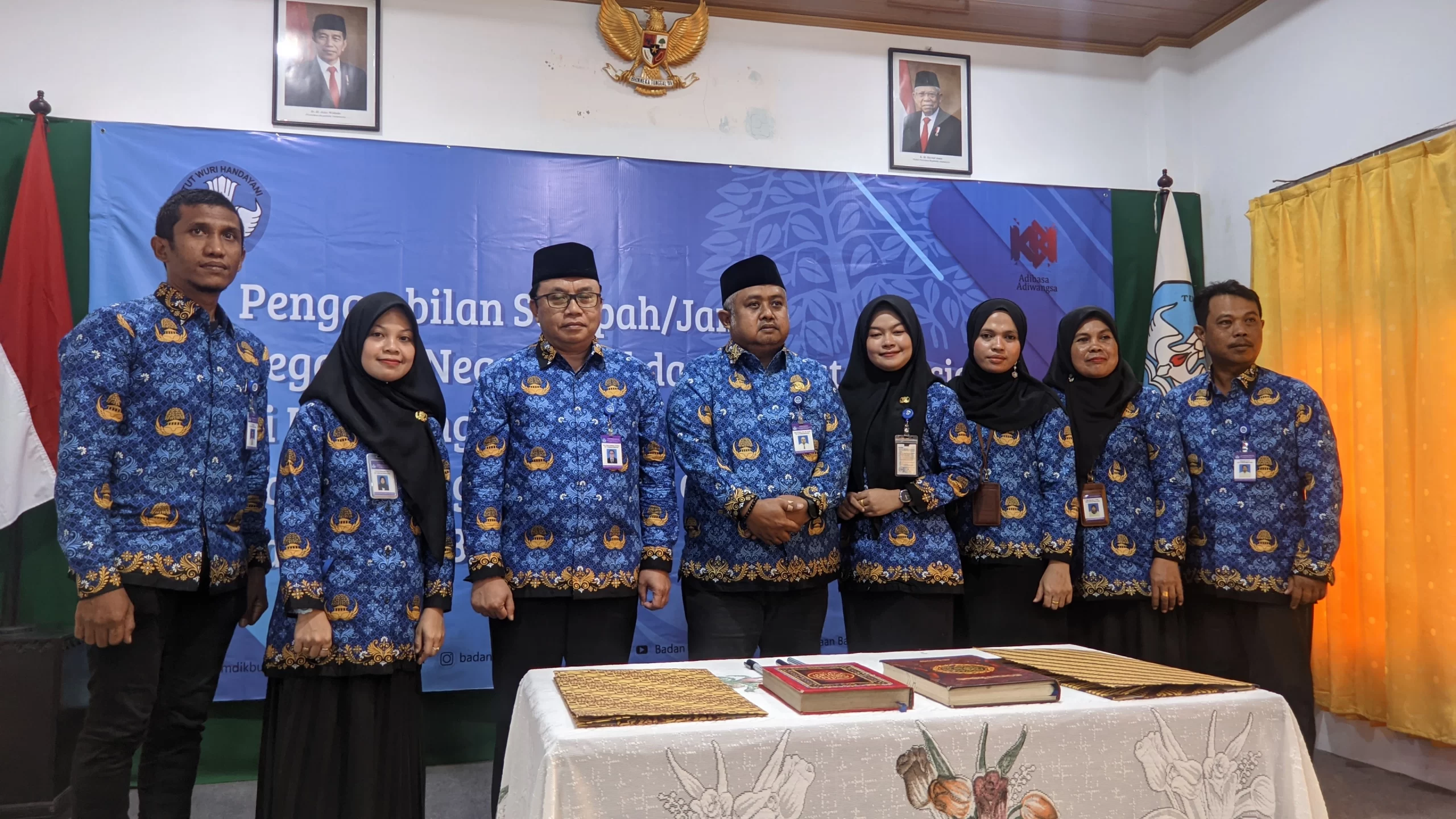 Pelantikan dan Pengambilan Sumpah/Janji PNS 2023 - Balai Bahasa ...